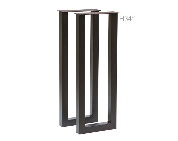 Heavy Duty Steel Sofa Table Legs/powdercoat Finish/metal Couch Table ...