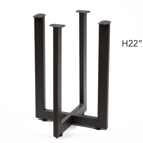H 22 Inch End Table Legs Trapezoid Shape 1 Pair SS260 - Etsy