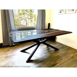 H 28 Inch Dining Table Legs, Butterfly Spider Shape Table Base, 1 Set ...