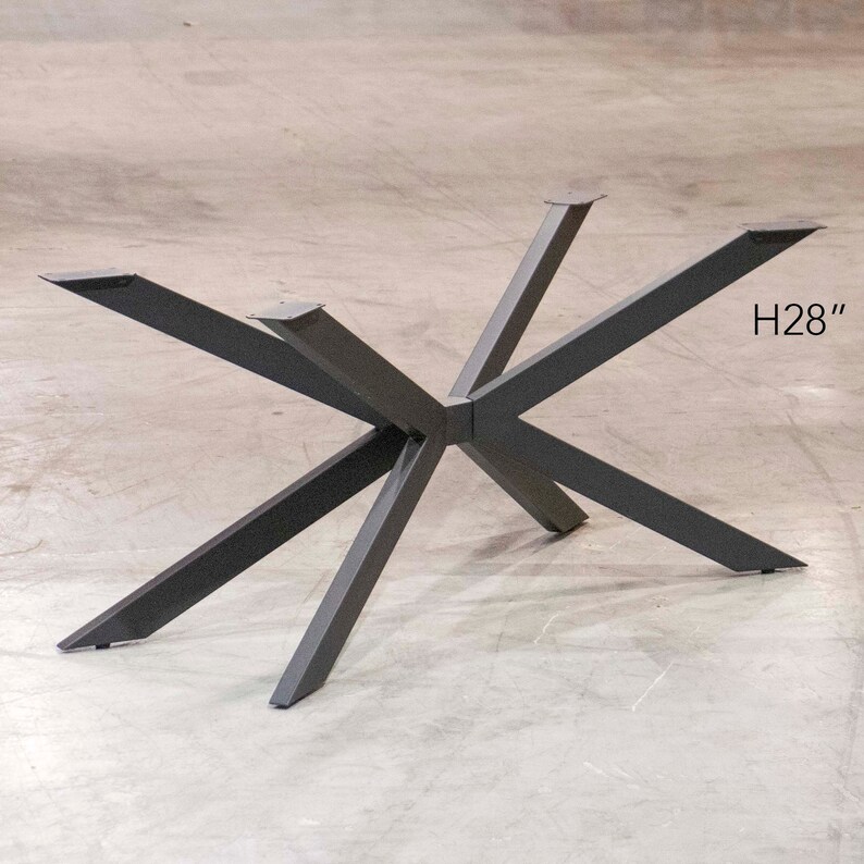 H 28 Inch Dining Table Legs Butterfly Spider Shape Table - Etsy