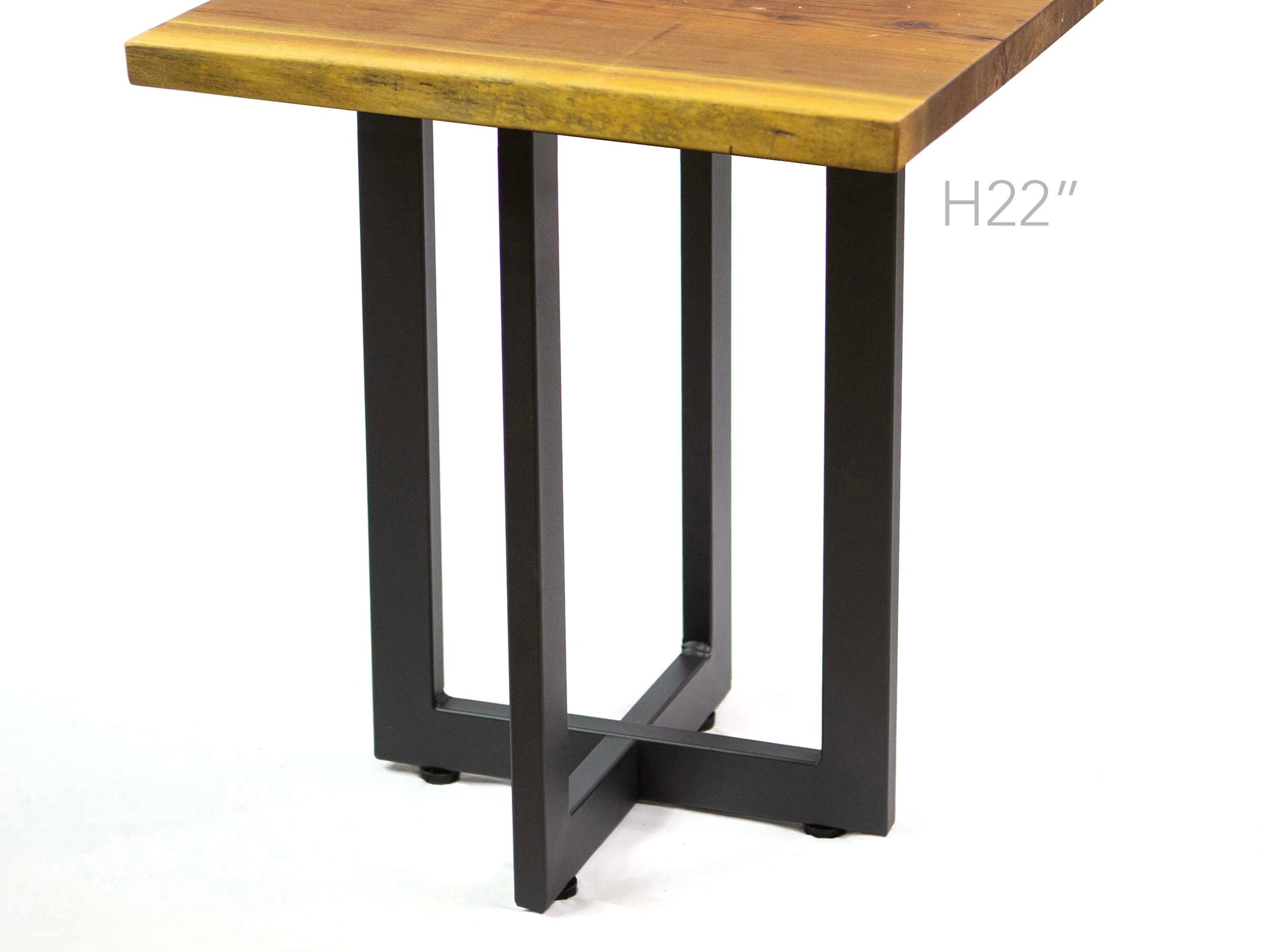 H 22 Inch End Table Legs 1 Set SS1460 Etsy