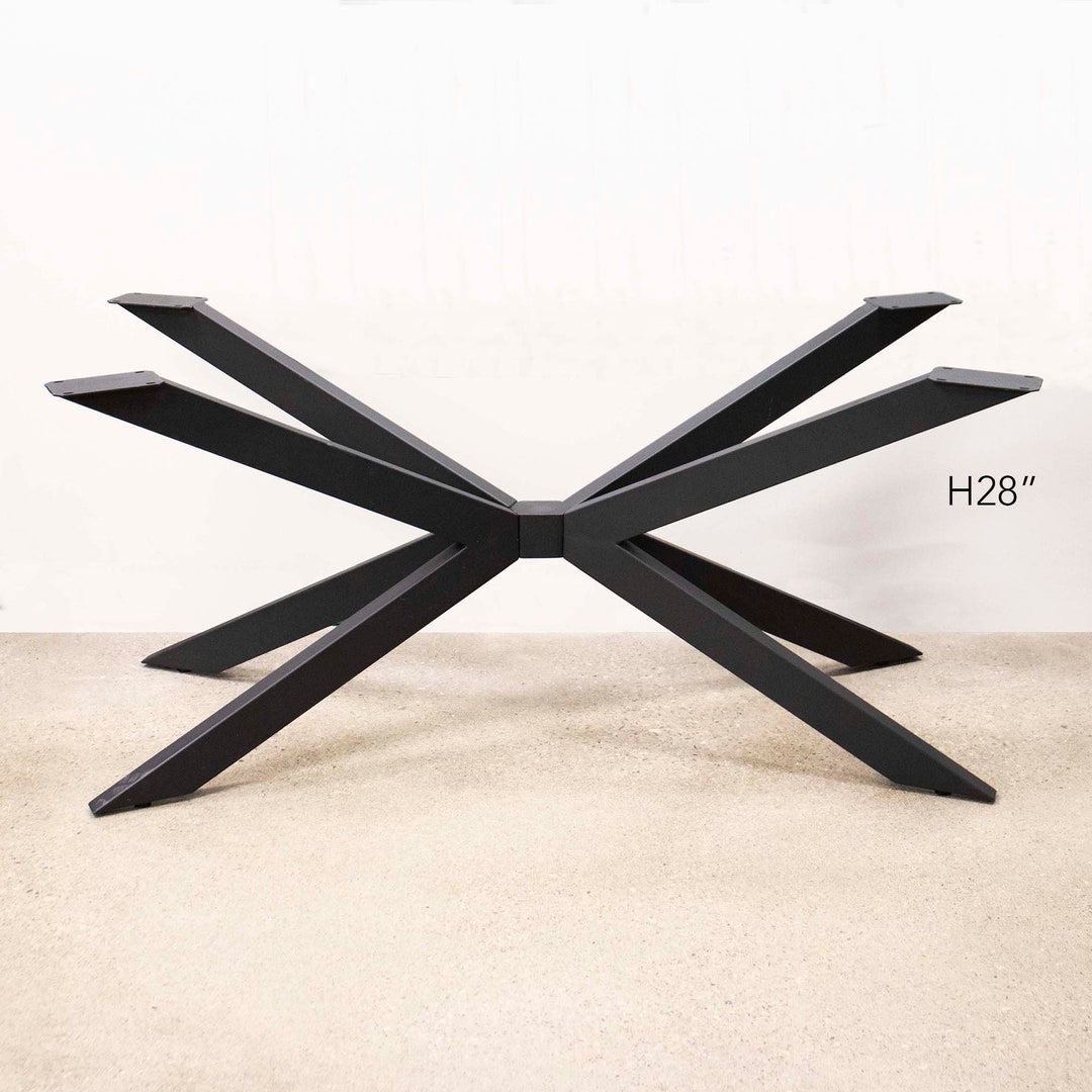 H 28 Inch Dining Table Legs Butterfly Spider Shape Table - Etsy