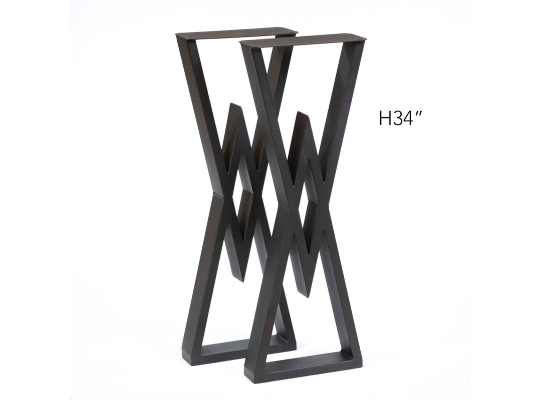 H 34 Inch, Sofa Table Legs, Diamond Shape, 1 Pair, #SS670 - Etsy