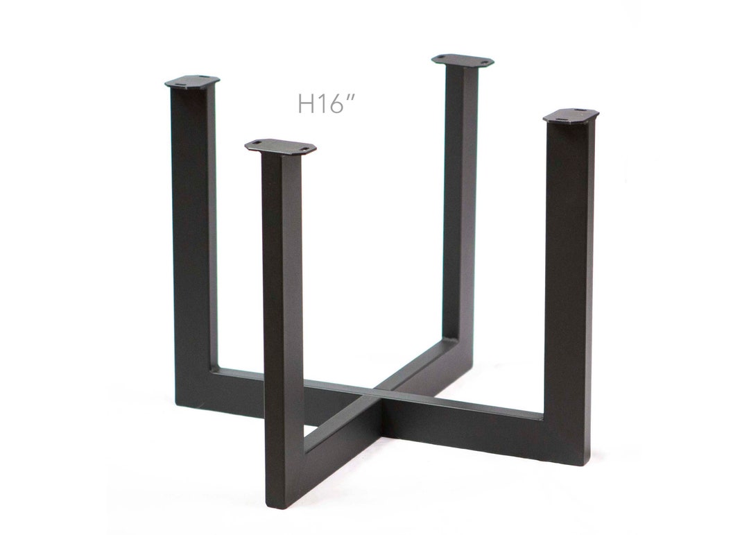 H 16 Inch, Coffee Table Base for Round or Square Table, 1 Set, #SS1420 ...