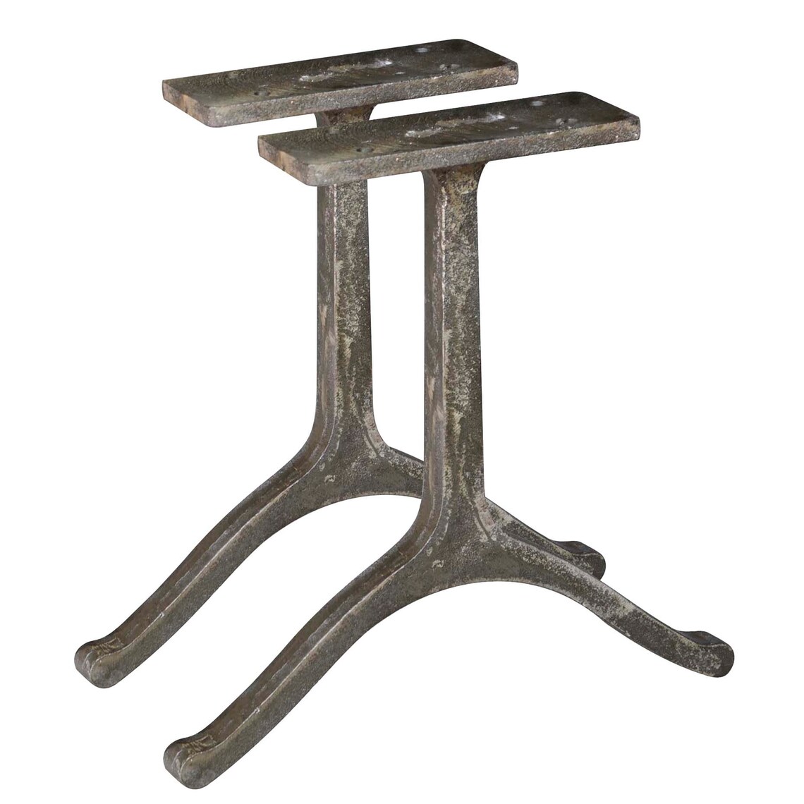 H 16 Inch Cast Iron Legs for Bench or Coffee Table 1 Pair - Etsy