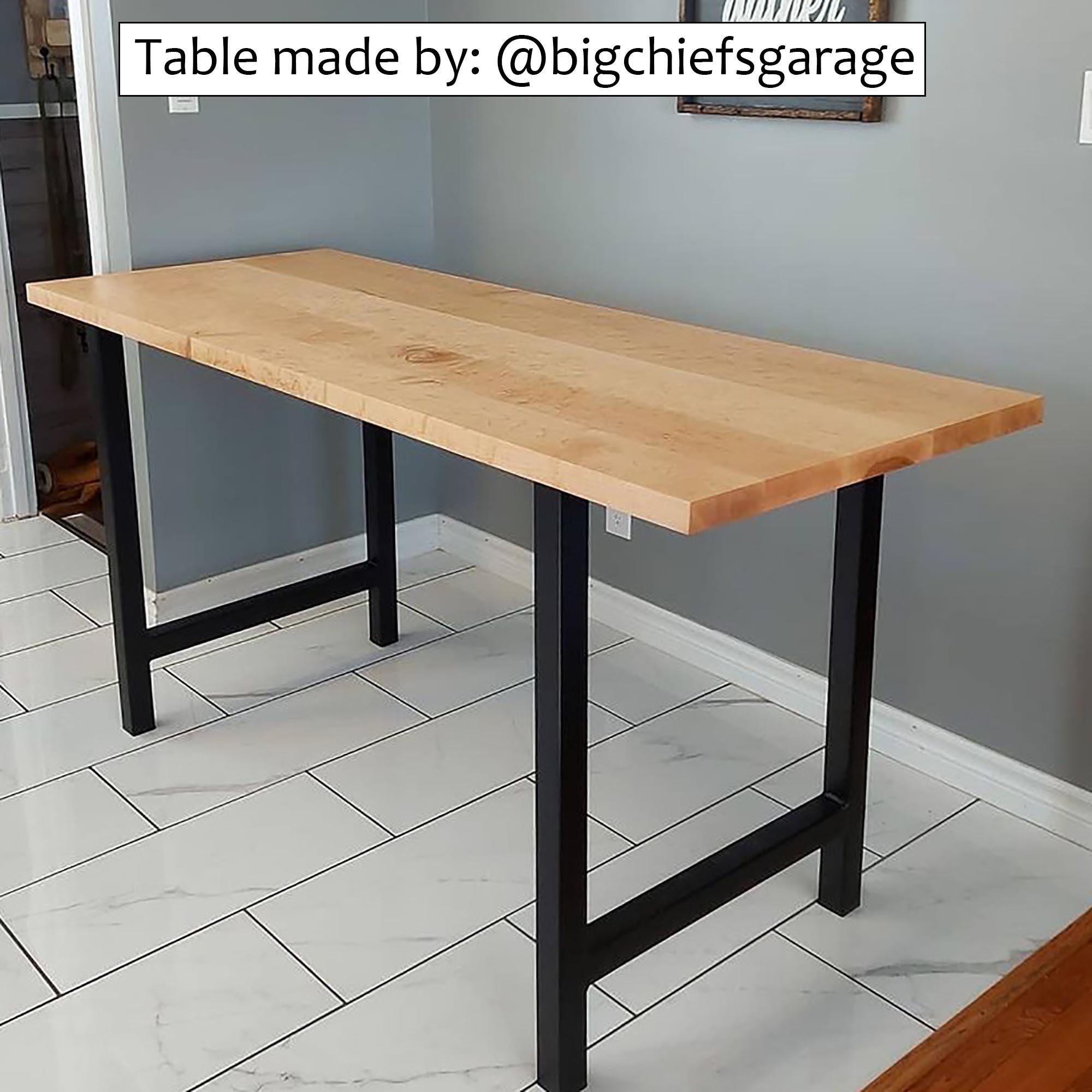 H 34 Inch Table Legs for Kitchen Island Counter Height H - Etsy