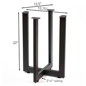 H 22 Inch, End Table Legs, 1 Set, #SS1460 - Etsy