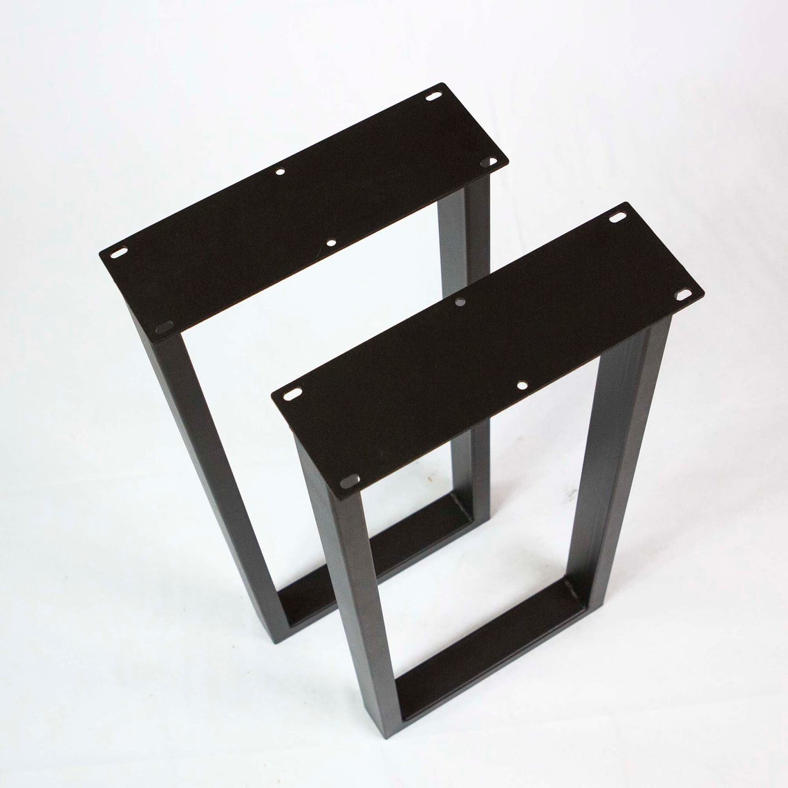 H 28 Inch Console Table Legs U Shape 1 Pair W5033B - Etsy