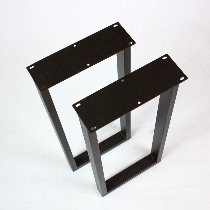 H 28 Inch Console Table Legs U Shape 1 Pair W5033B - Etsy