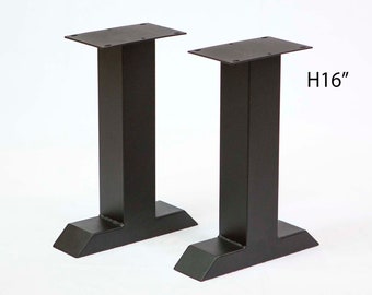 H 34 Inch Counter Height Table Legs U Shape 1 Pair - Etsy