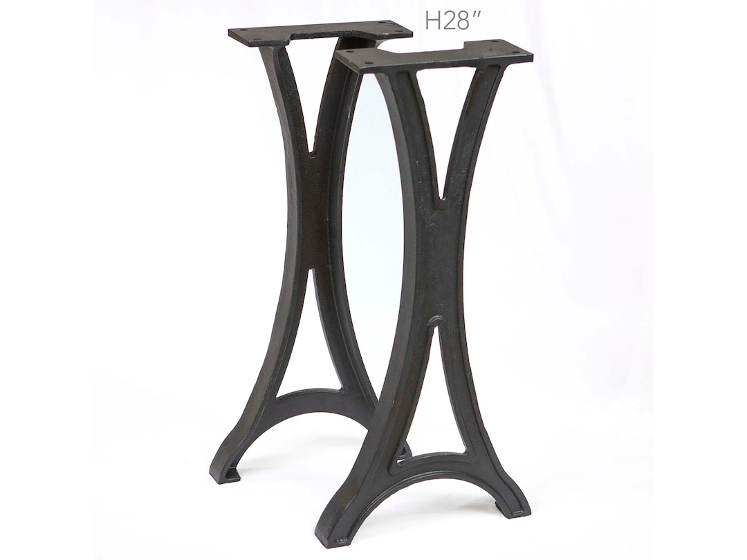 H 28 Inch, Cast Iron Legs for Console or Sofa Table, 1 Pair, #CN730 - Etsy