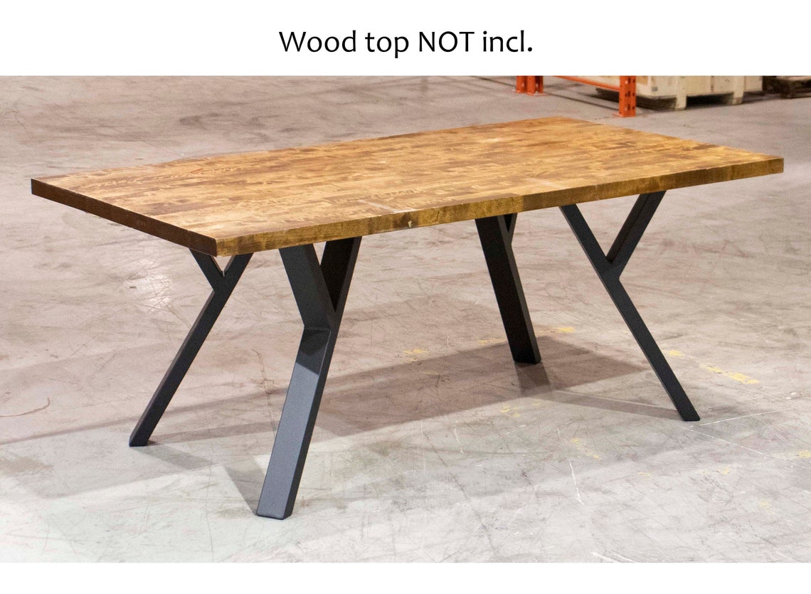 H 28 Inch Dining Table Legs Y Shape Set/4 SS1210 - Etsy