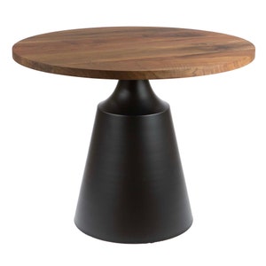 H 28 Inch, Round Dining Table Base, Cone-shaped, Black #LK311B - Etsy