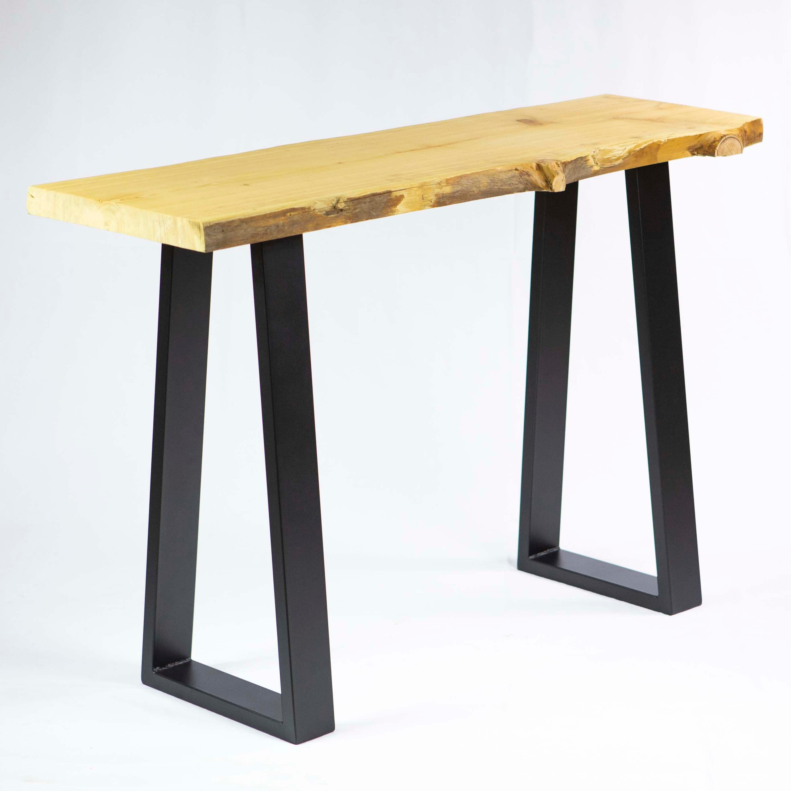 H 28 Inch Trapezoid Console Table Legs 1 Pair SS230 - Etsy