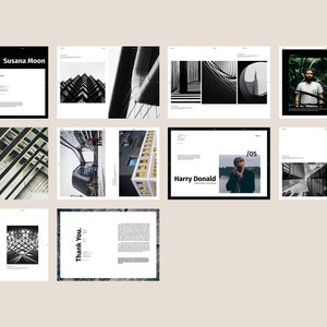 Architecture Photobook Template - Architecture Brochure - Architecture ...