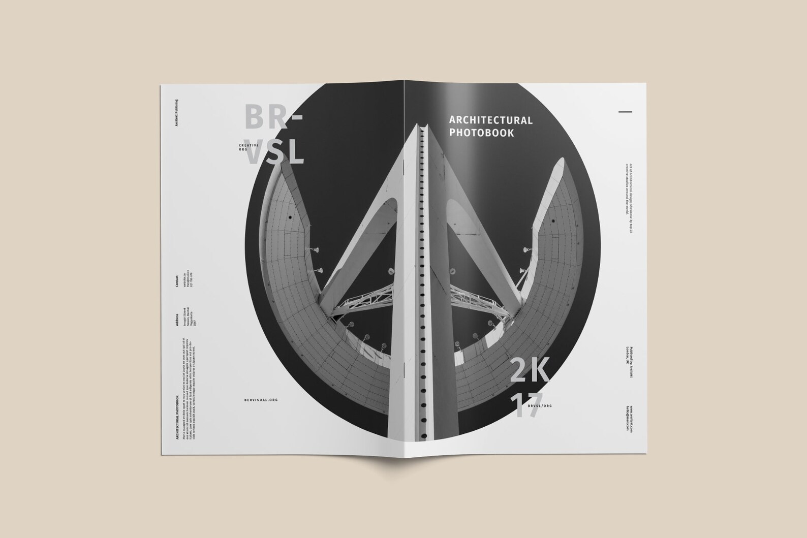 Architecture Photobook Template - Architecture Brochure - Architecture ...
