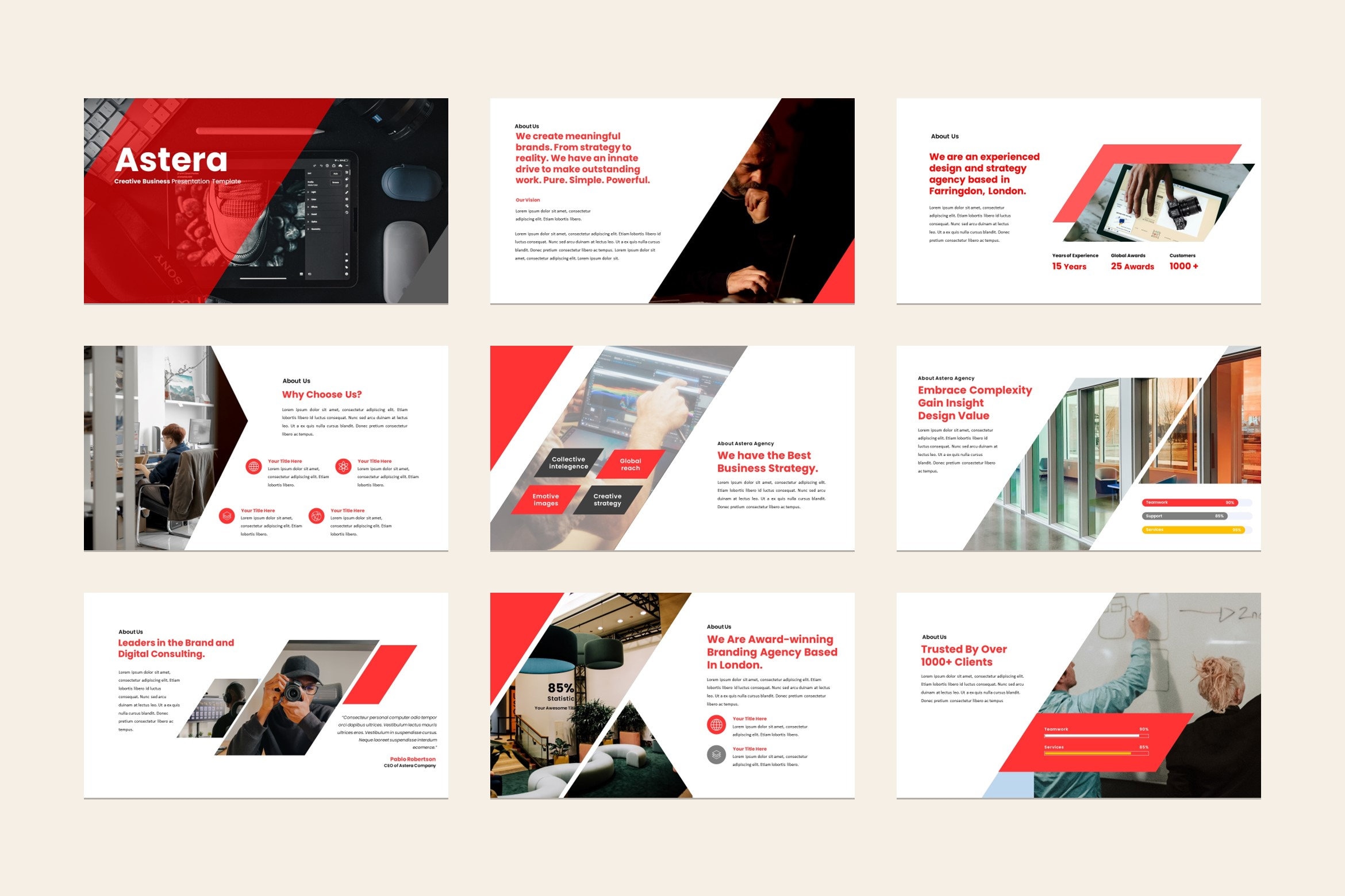 Award Winning Presentation Design