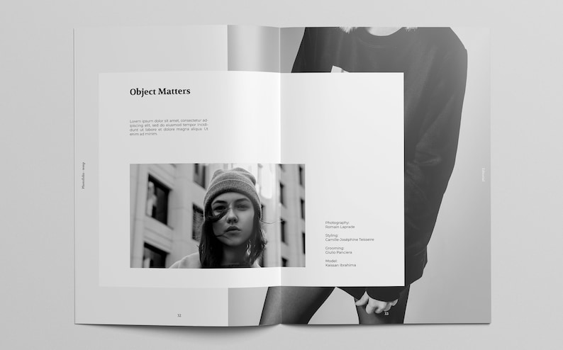Photography Portfolio Template Photography Brochure Photography Catalog ...