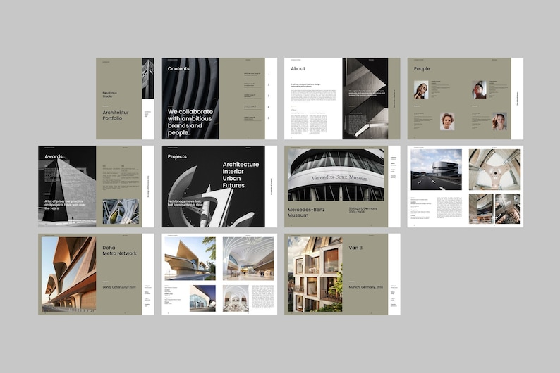 Architecture Portfolio Template Architecture Brochure Photography ... Architecture Portfolio Template Architecture Brochure Photography ...