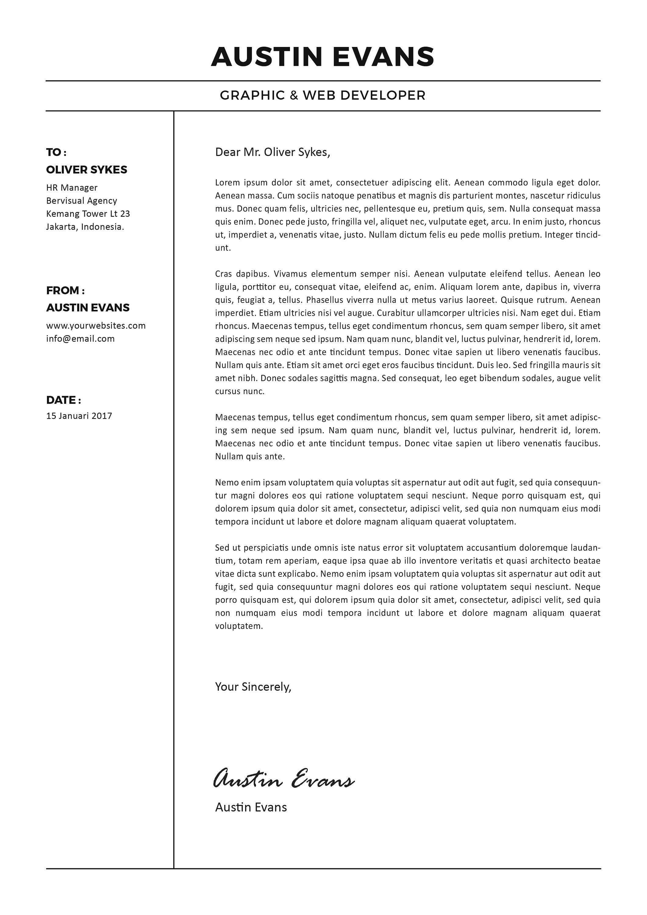 Resume Template for Word Instant Download CV Template Creative Design ...