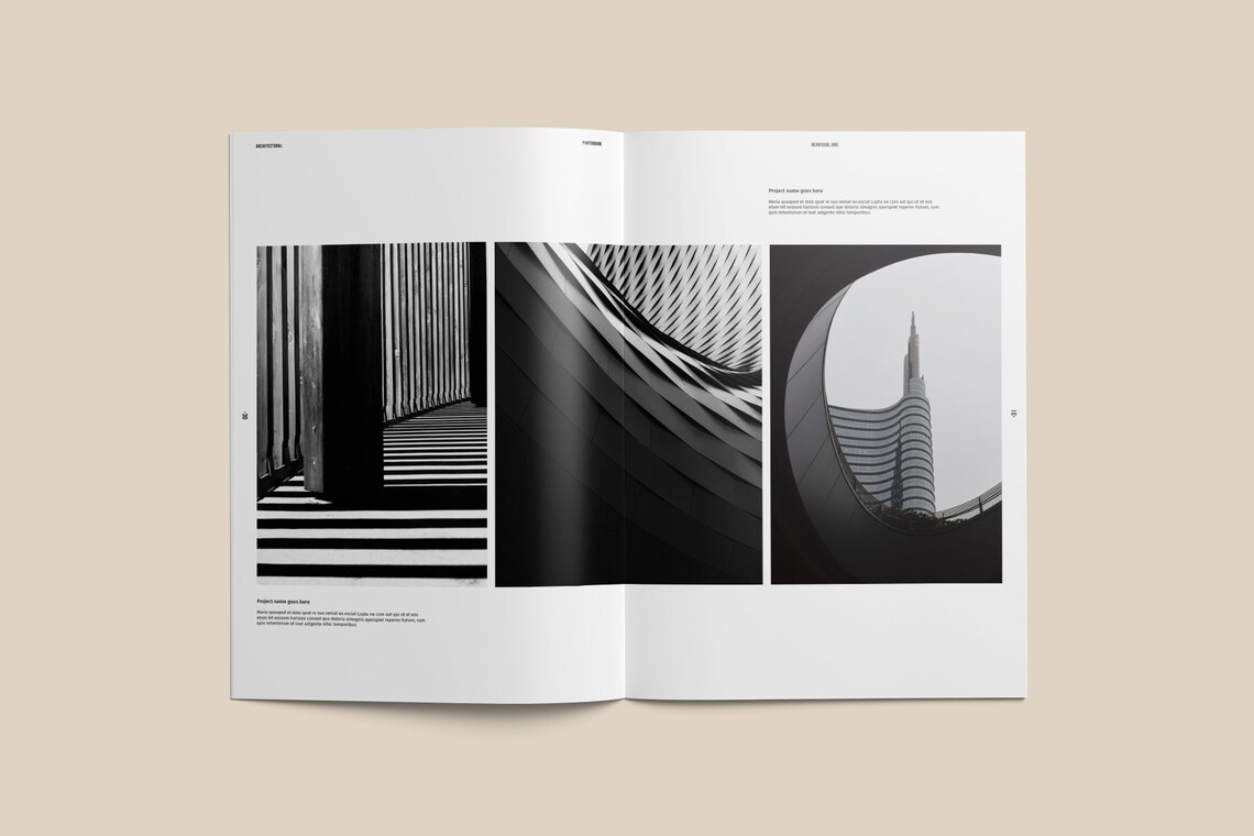 Architecture Photobook Template - Architecture Brochure - Architecture ...