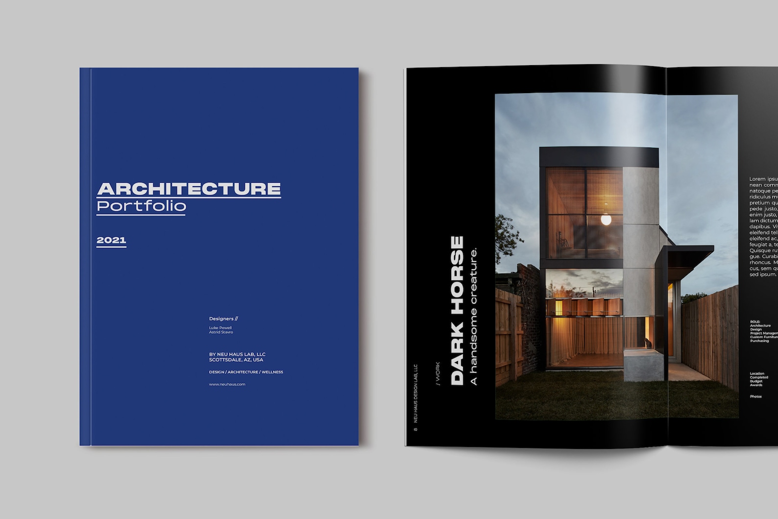 Architecture Portfolio Template Architecture Brochure Photography ...