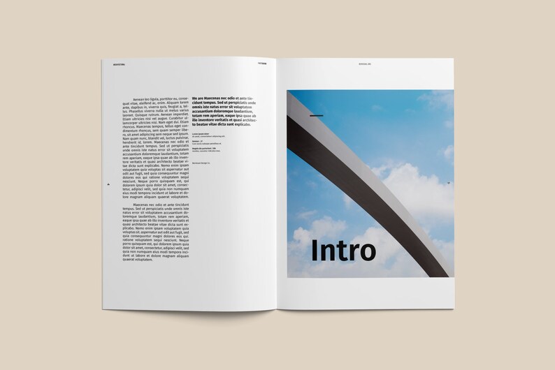 Architecture Photobook Template - Architecture Brochure - Architecture ...