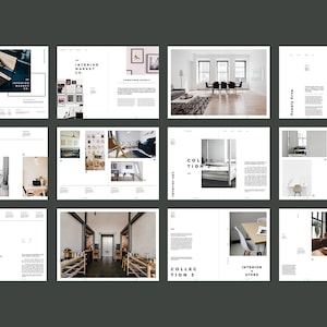 Furniture Product Catalog Template Furniture Catalog - Etsy