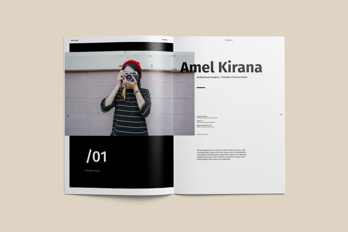 Architecture Photobook Template - Architecture Brochure - Architecture ...