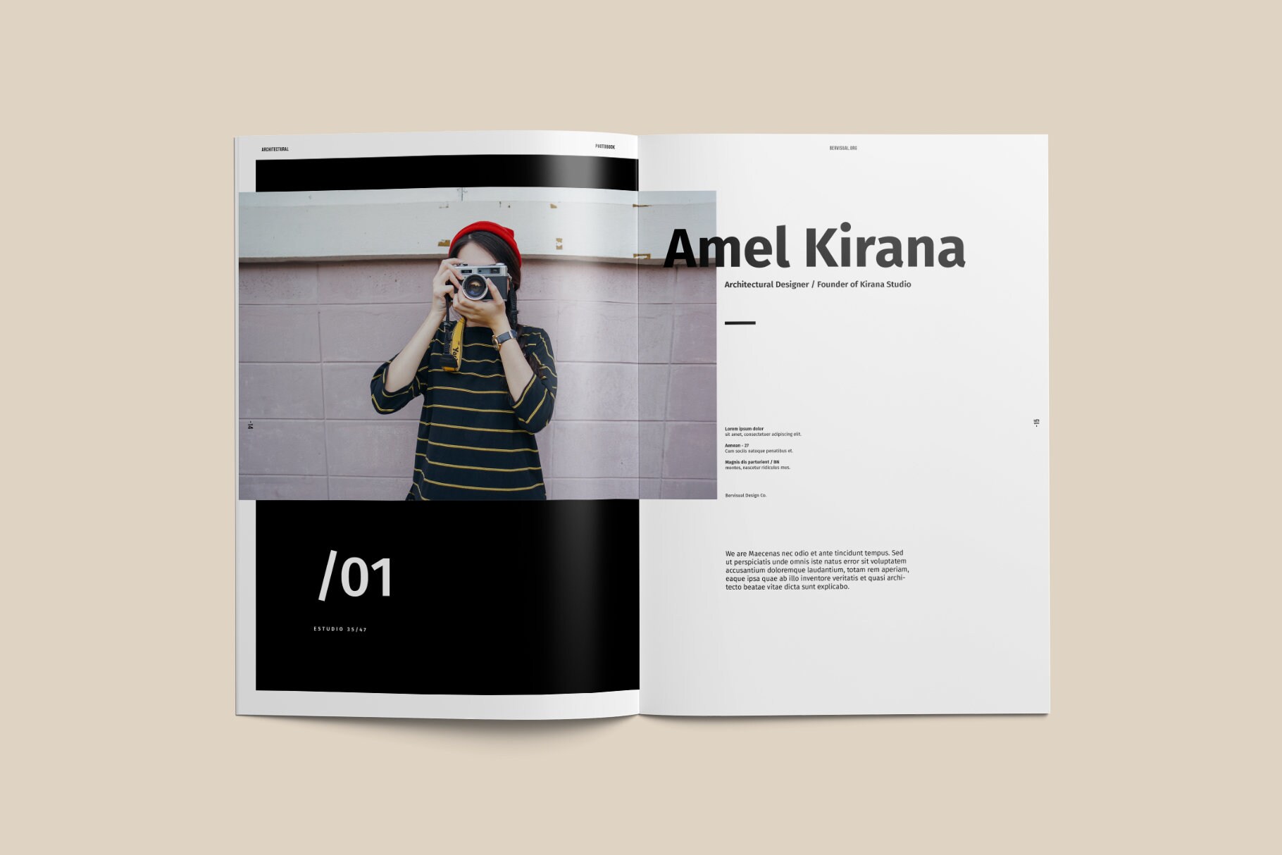 Architecture Photobook Template - Architecture Brochure - Architecture ...