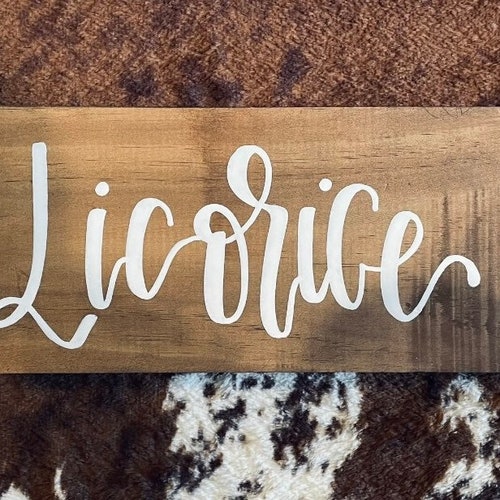 Custom Stall Signs - Etsy