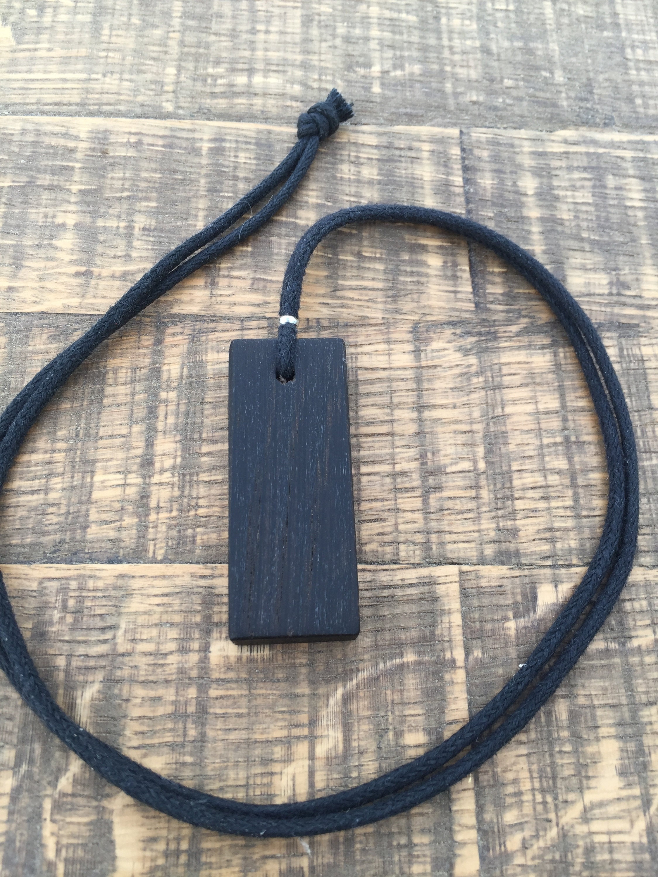 7000 Year Old Irish Bog Oak Necklace,handcrafted Celtic Bogoak Wooden ...