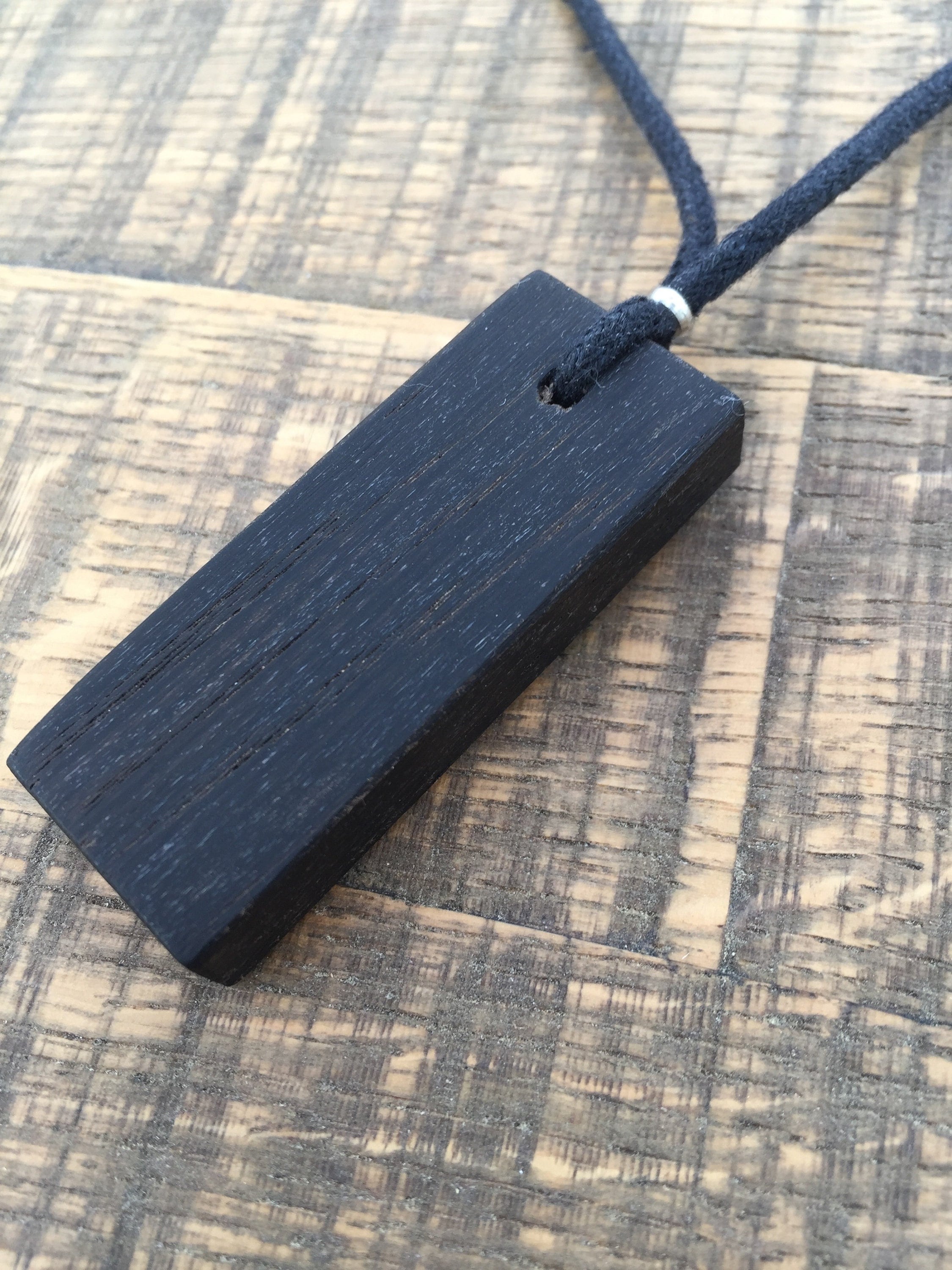 7000 Year Old Irish Bog Oak Necklace,handcrafted Celtic Bogoak Wooden ...