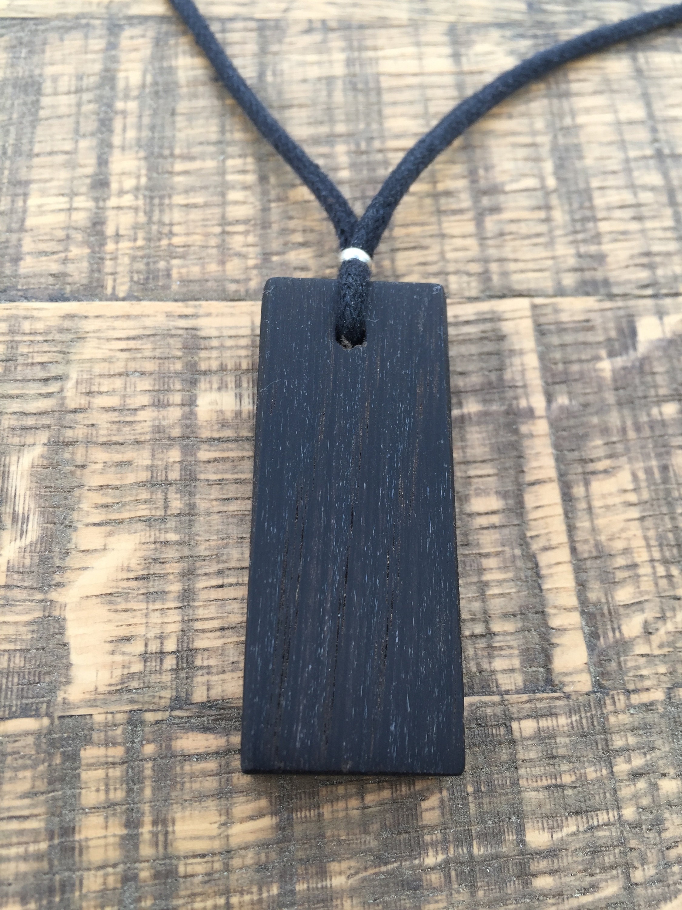 7000 Year Old Irish Bog Oak Necklace,handcrafted Celtic Bogoak Wooden ...