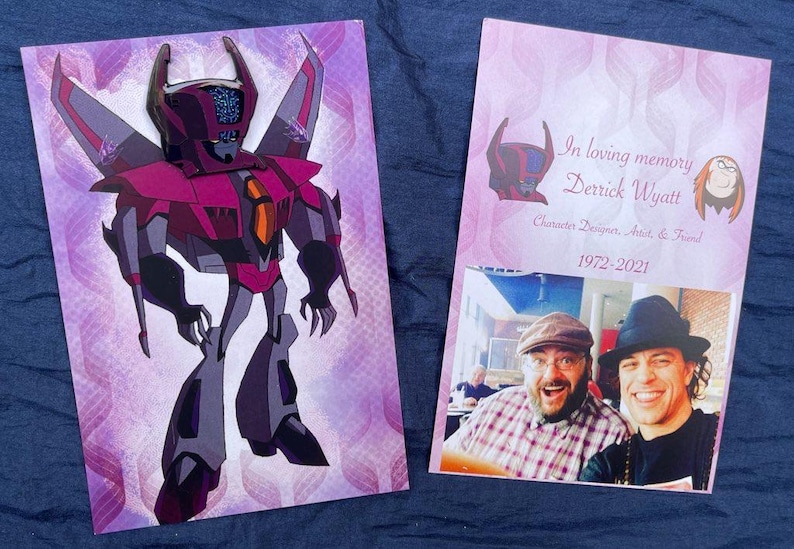 Transformers Animated Headmaster Enamel Pin by Voiceover Artist ...