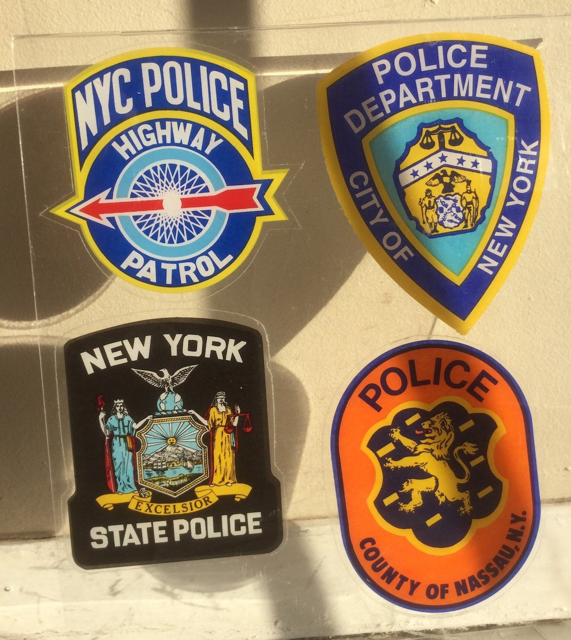 NYS NY 1 City of New York Corrections Department inside Window Faces ...