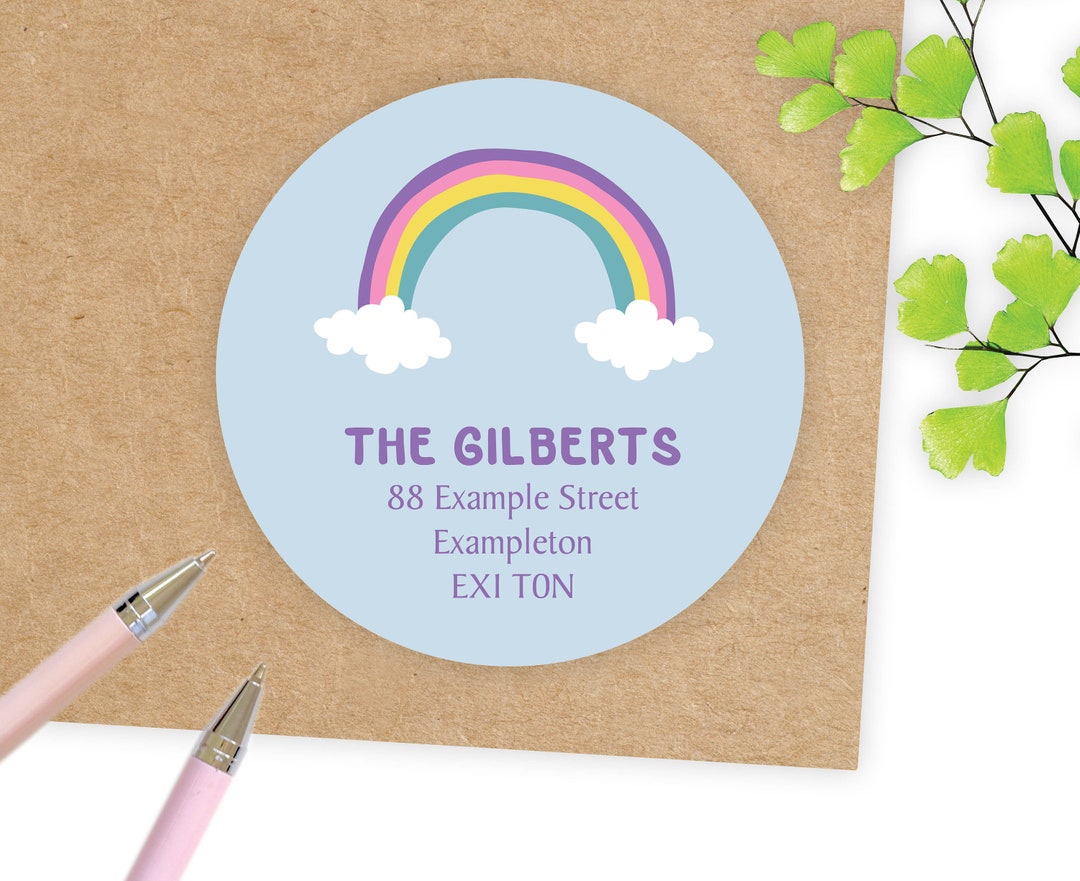 Eco Friendly Address Stickers / Custom Return Address Labels ...