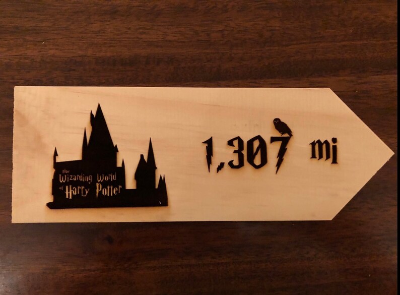 Custom Sign to YOUR Favorite Wizarding Place - Etsy
