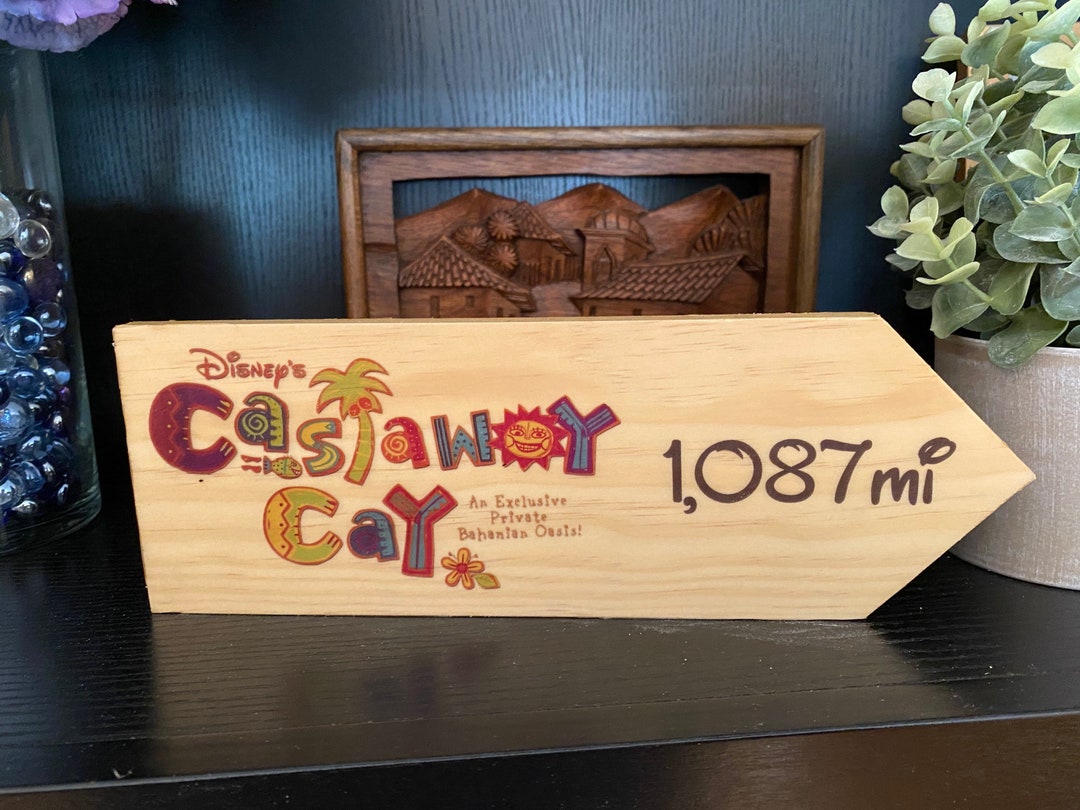 Custom Listing for Sign From YOUR Home to Castaway Cay - (color ...