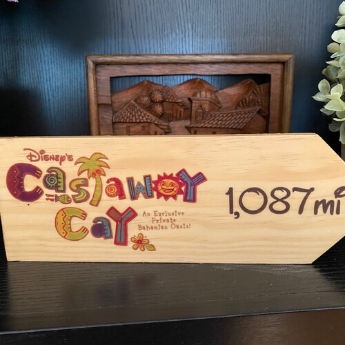 Custom Listing for Sign From YOUR Home to Castaway Cay - Etsy