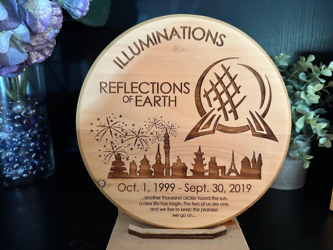 8 Inch Plaque Celebrating Illuminations CLEARANCE - Item 031 - Etsy
