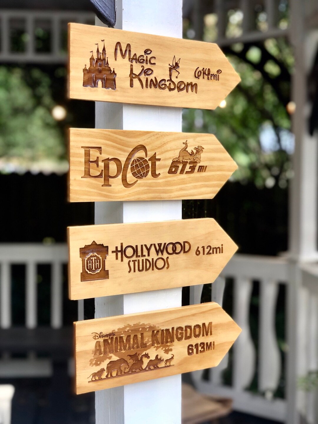 SPECIAL EDITION: Custom Listing for FOUR Sign to Your Happy Places ...