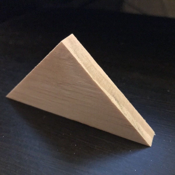 Wood Triangles - Etsy