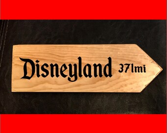 Custom Listing for Sign From YOUR Home to the Disney World | Etsy
