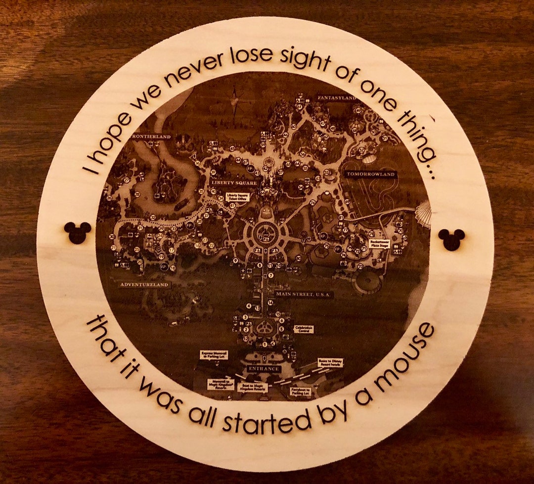 Magical Plaque - WDW Inspired - Etsy