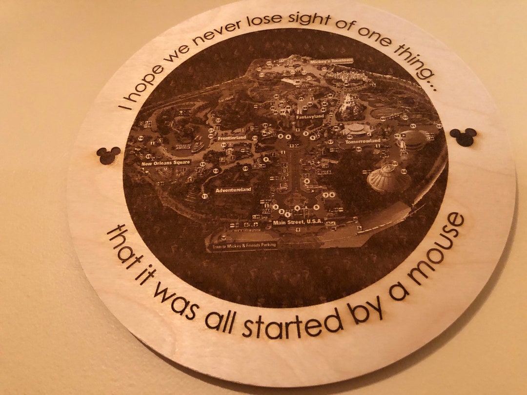 Magical Plaque - Disneyland Inspired Edition - Etsy