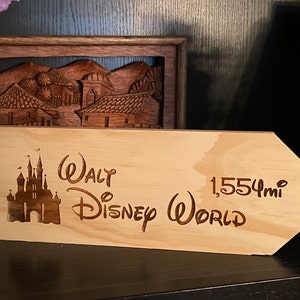Custom Sign to Walt Disney World - Etsy