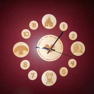 Disney Inspired Clock - Etsy
