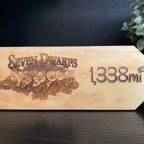 Seven Dwarfs Mine Train - Etsy