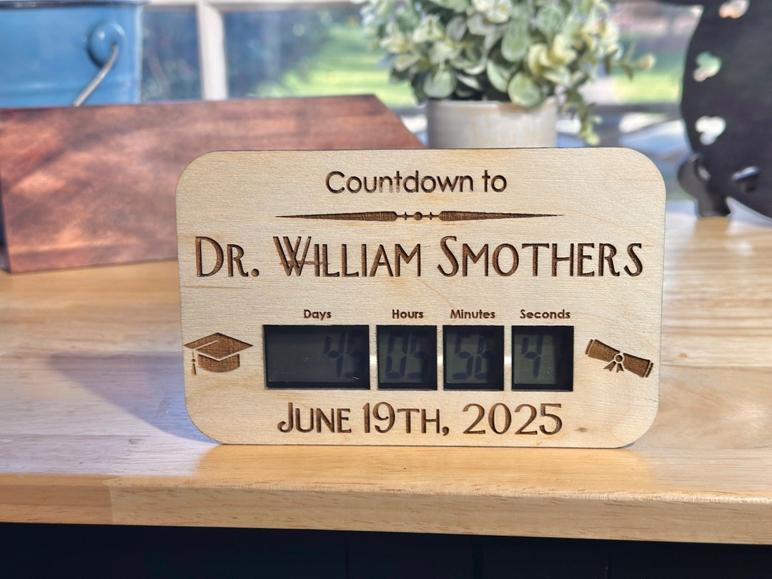 Graduation Countdown - Etsy